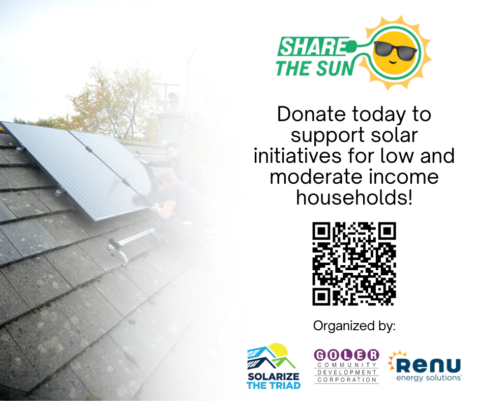 Solarize the Triad launches Share the Sun